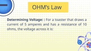 Science 8.pptx Ohms Law with examples and explanation | PPTX