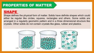 Science 8- Week 1-2 3RD QUARTER phase of matter | PPTX