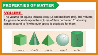 Science 8- Week 1-2 3RD QUARTER phase of matter | PPTX