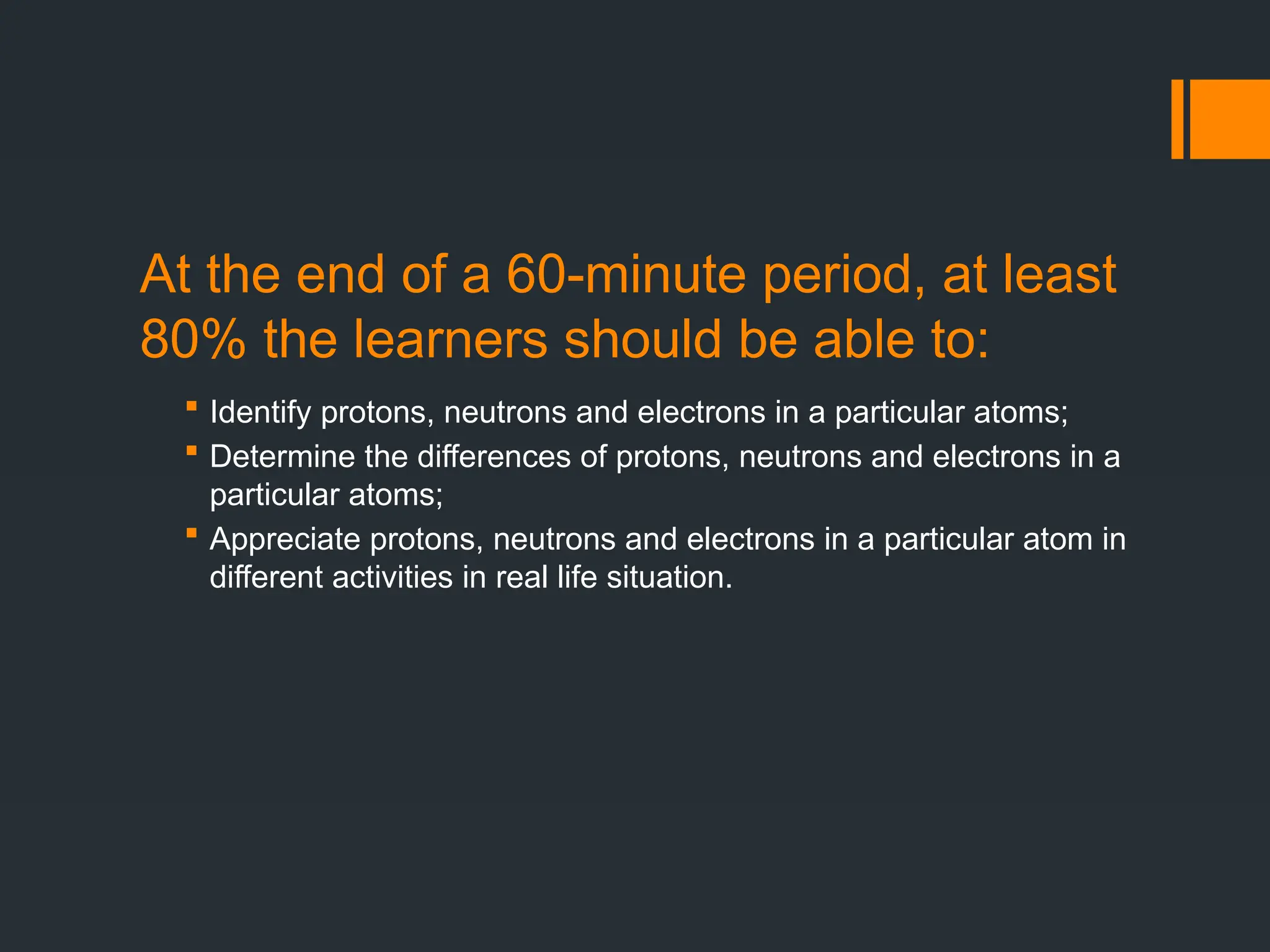 SCIENCE 8 COT, ATOMIC STRUCTURE 3RD QUARTER | PPTX