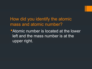 SCIENCE 8 COT, ATOMIC STRUCTURE 3RD QUARTER | PPTX | Chemistry | Science