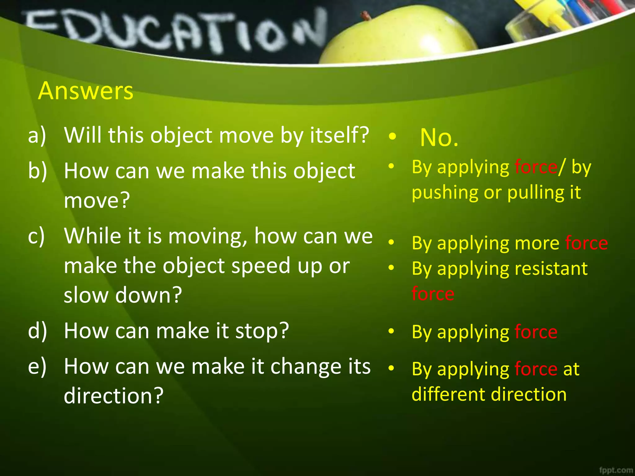 Science 8 module 1 Forces and Motion | PPSX