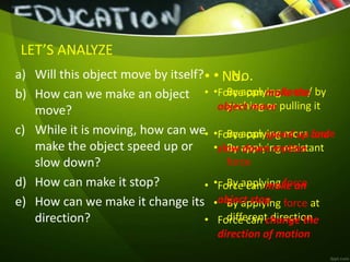 Science 8 module 1 Forces and Motion | PPSX