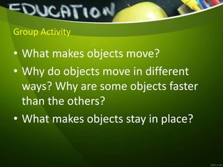 Science 8 module 1 Forces and Motion | PPSX