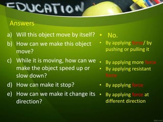 Science 8 module 1 Forces and Motion | PPSX