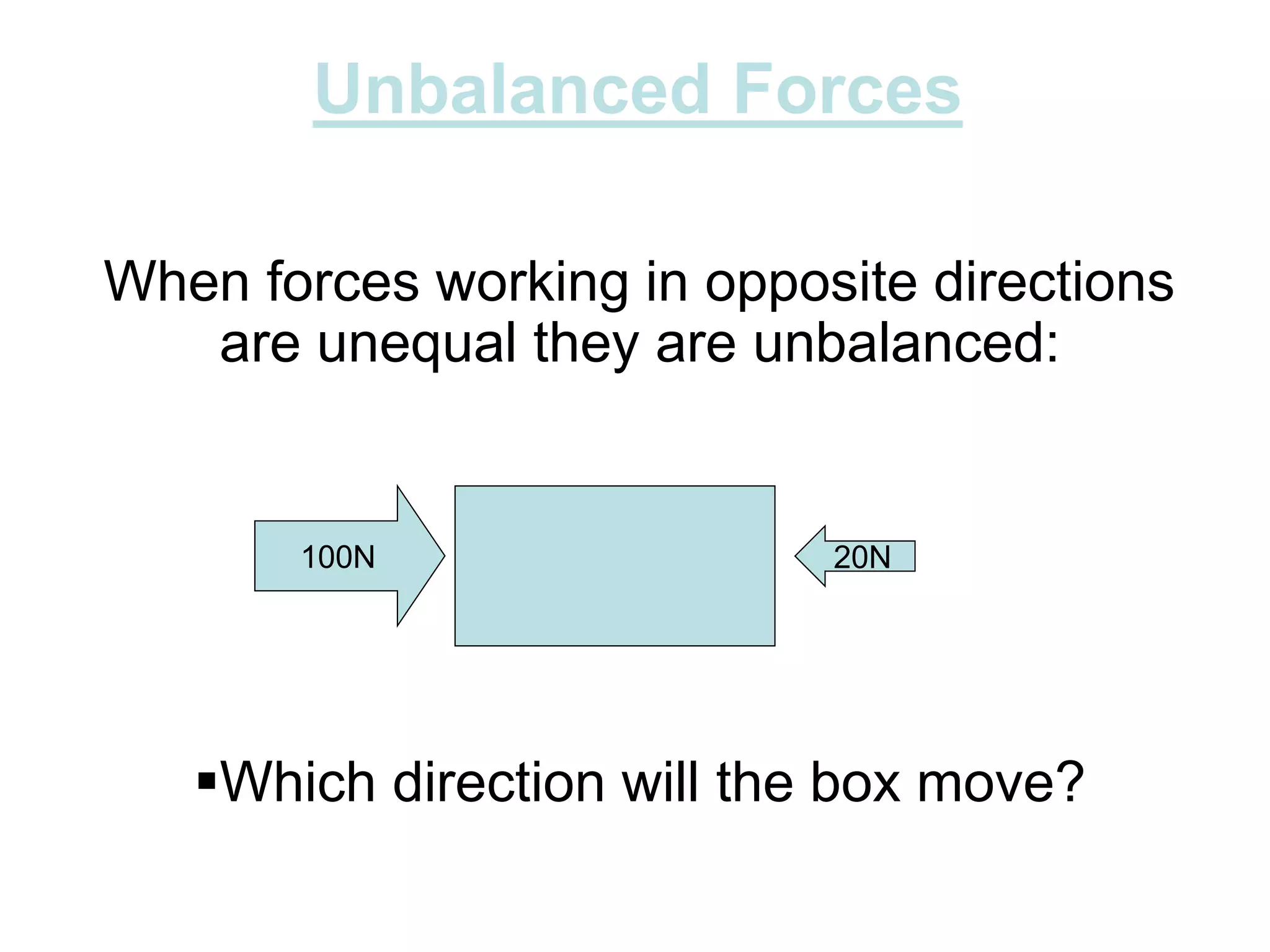 Science 8 module 1 day 2 balance unbalanced force | PPSX