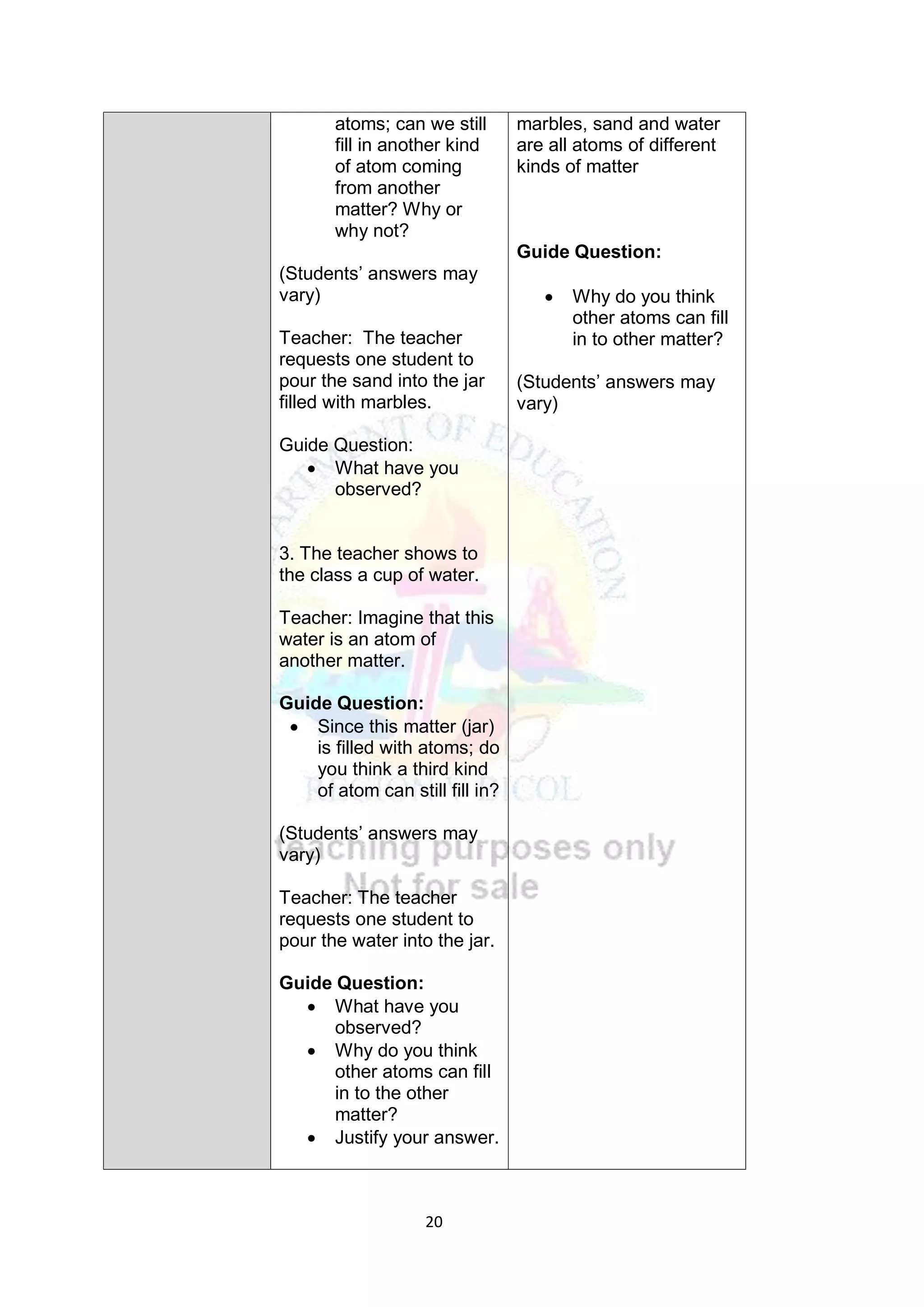 Science 8 Q3.pdf | Chemistry | Science