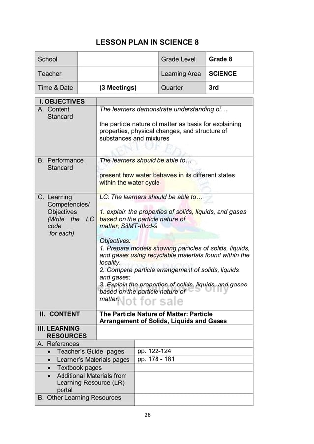 Science 8 Q3.pdf | Chemistry | Science