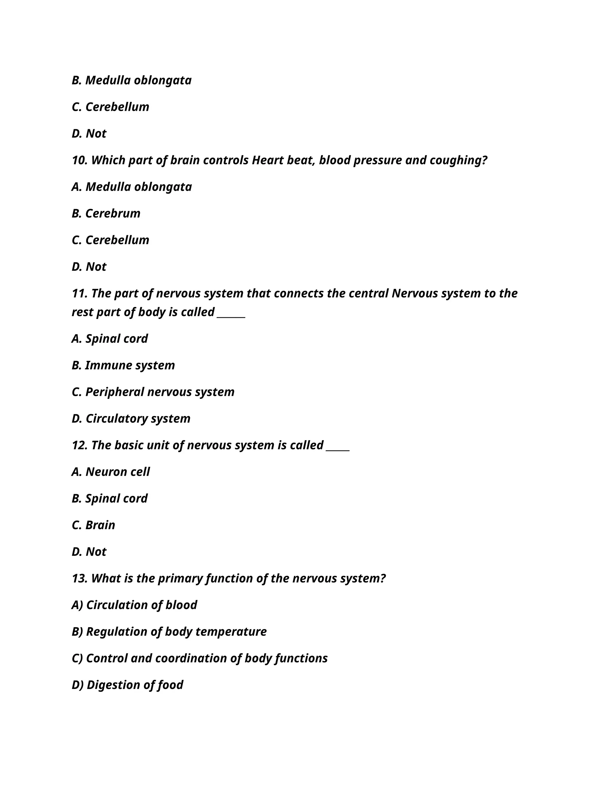 science 8 test ch 1 Rashid.docx human organ system | PDF