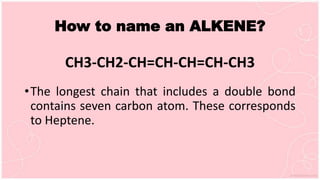 SCIENCE 9 - ALKENE for Chemistry 9..pptx