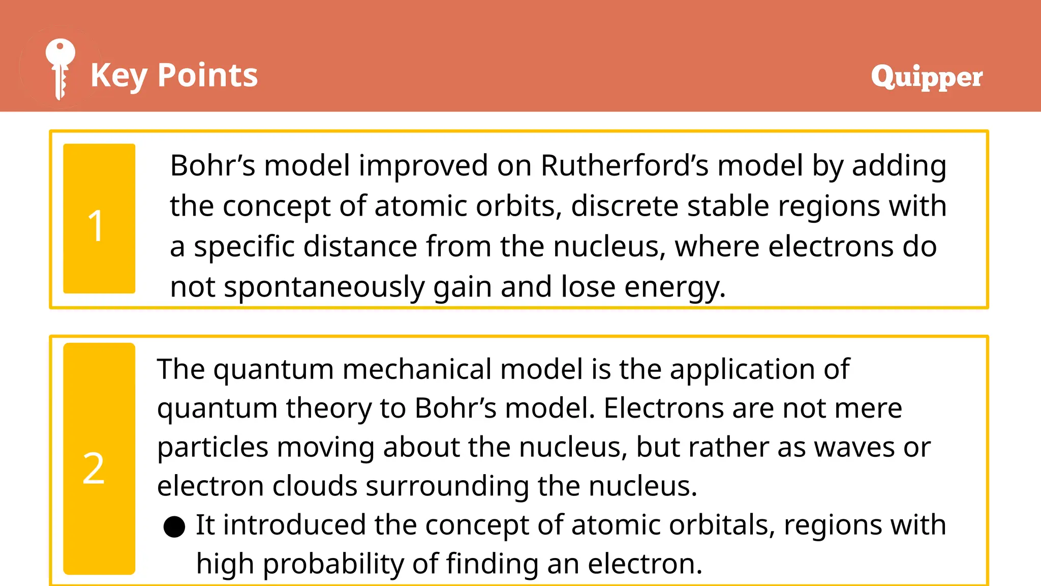 Science 9 5.1 The Bohr Model and the Quantum Mechanical Model of the ...