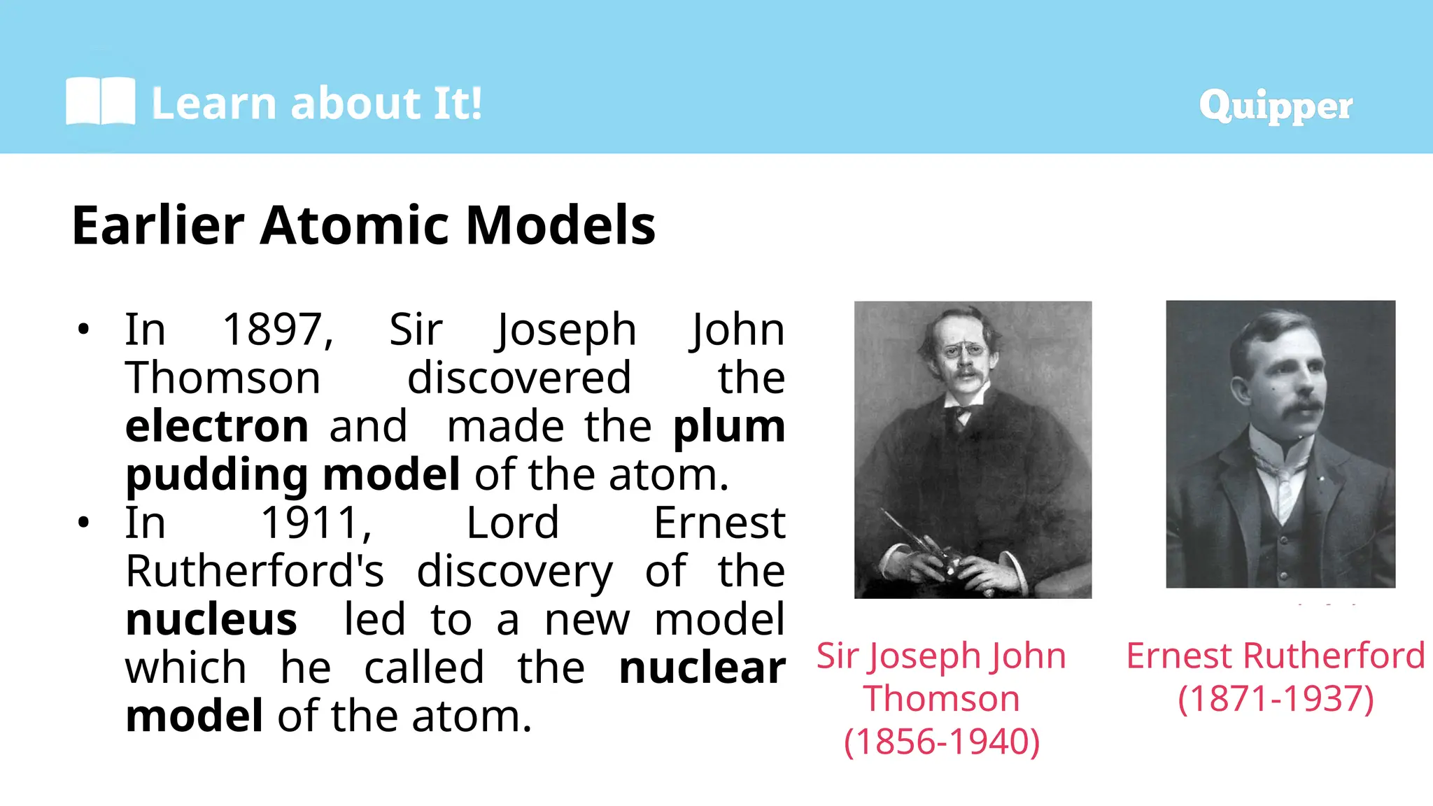 Science 9 5.1 The Bohr Model and the Quantum Mechanical Model of the ...