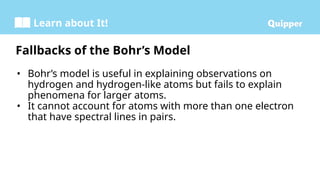 Science 9 5.1 The Bohr Model and the Quantum Mechanical Model of the ...