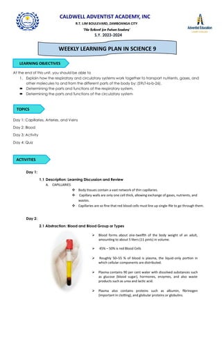 SCIENCE Nine 0002 Lesson plan-WEEK 2.pdf