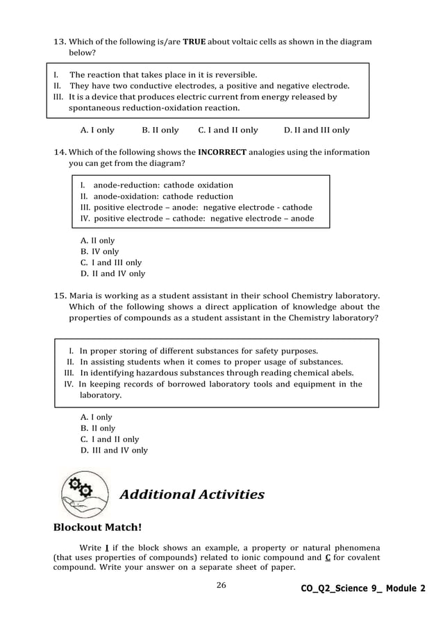 Science 9_Q2_Mod2_CHEMICAL BONDING PROPERTIES OF COMPOUNDS_VerFinal-2(1 ...