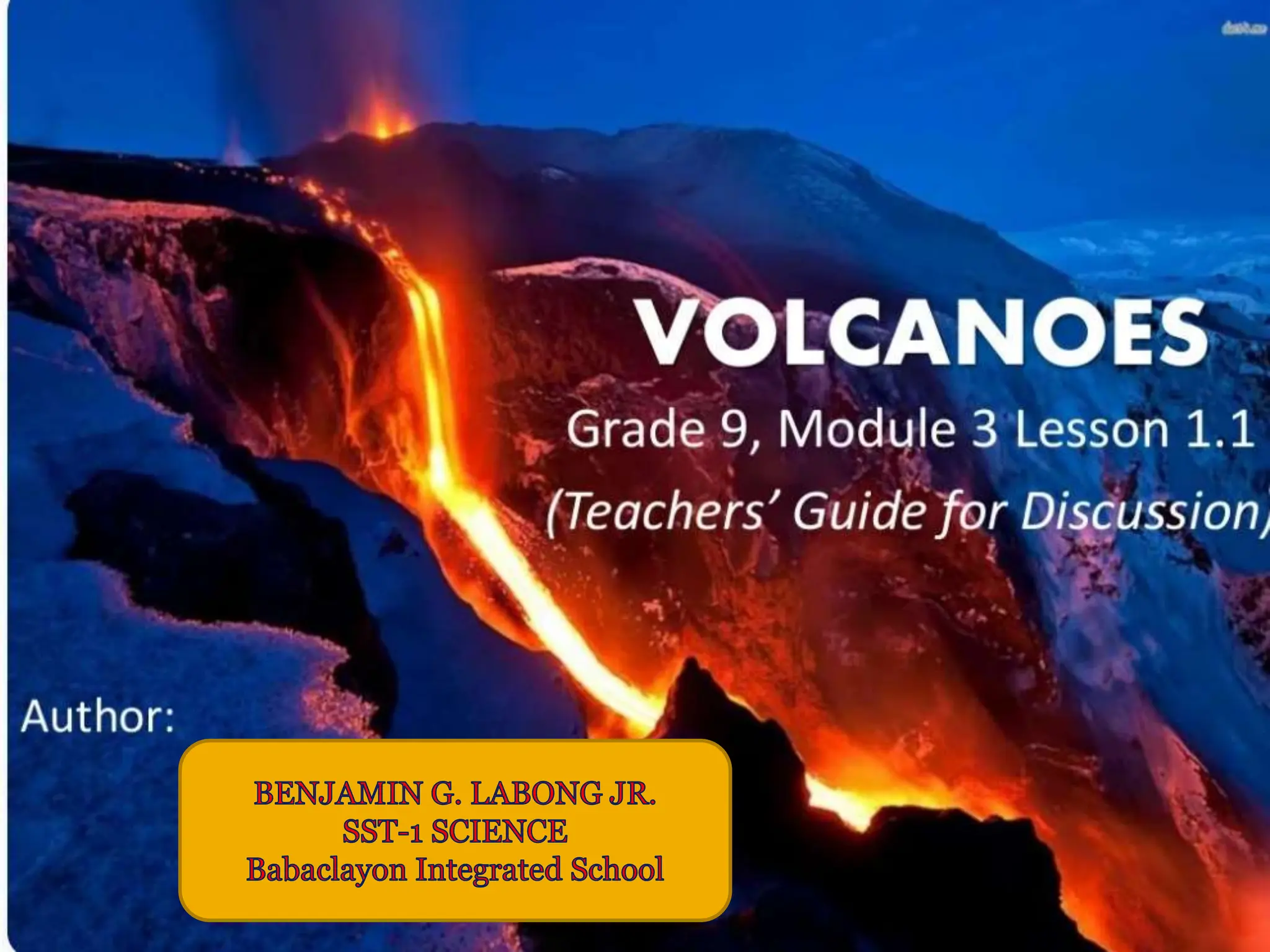 SCIENCE 9 QUARTER 3 MODULE 2 VOLCANO ERRUPTION (2).pptx