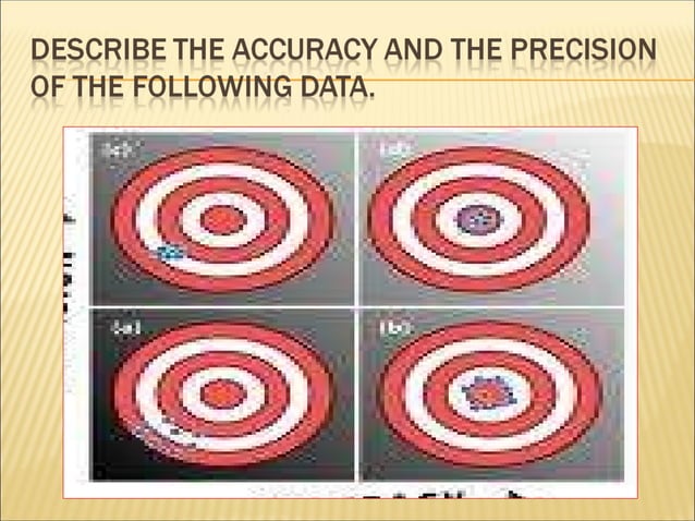 (Science) Accuracy and Precision | PPT | Physics | Science