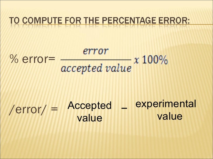 (Science) Accuracy and Precision