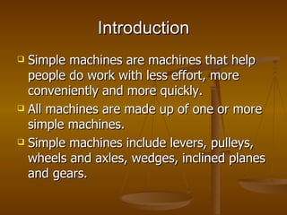 Simple Machines | PPT