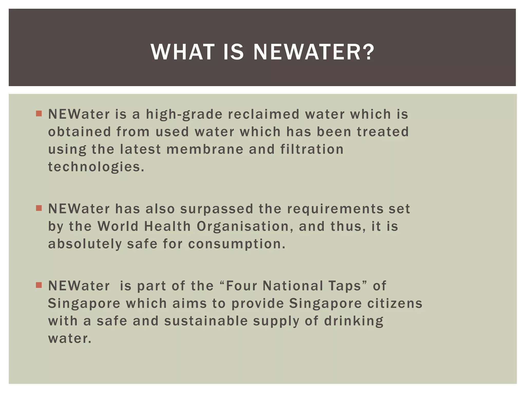Science ace thematic study(NEWater) | PPTX