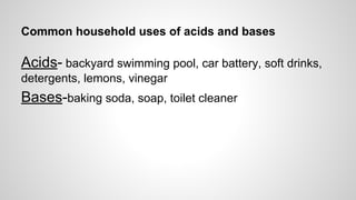 Science acids and bases | PDF | Chemistry | Science