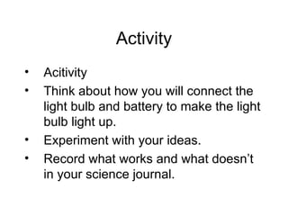 Let There Be Light! | PPT