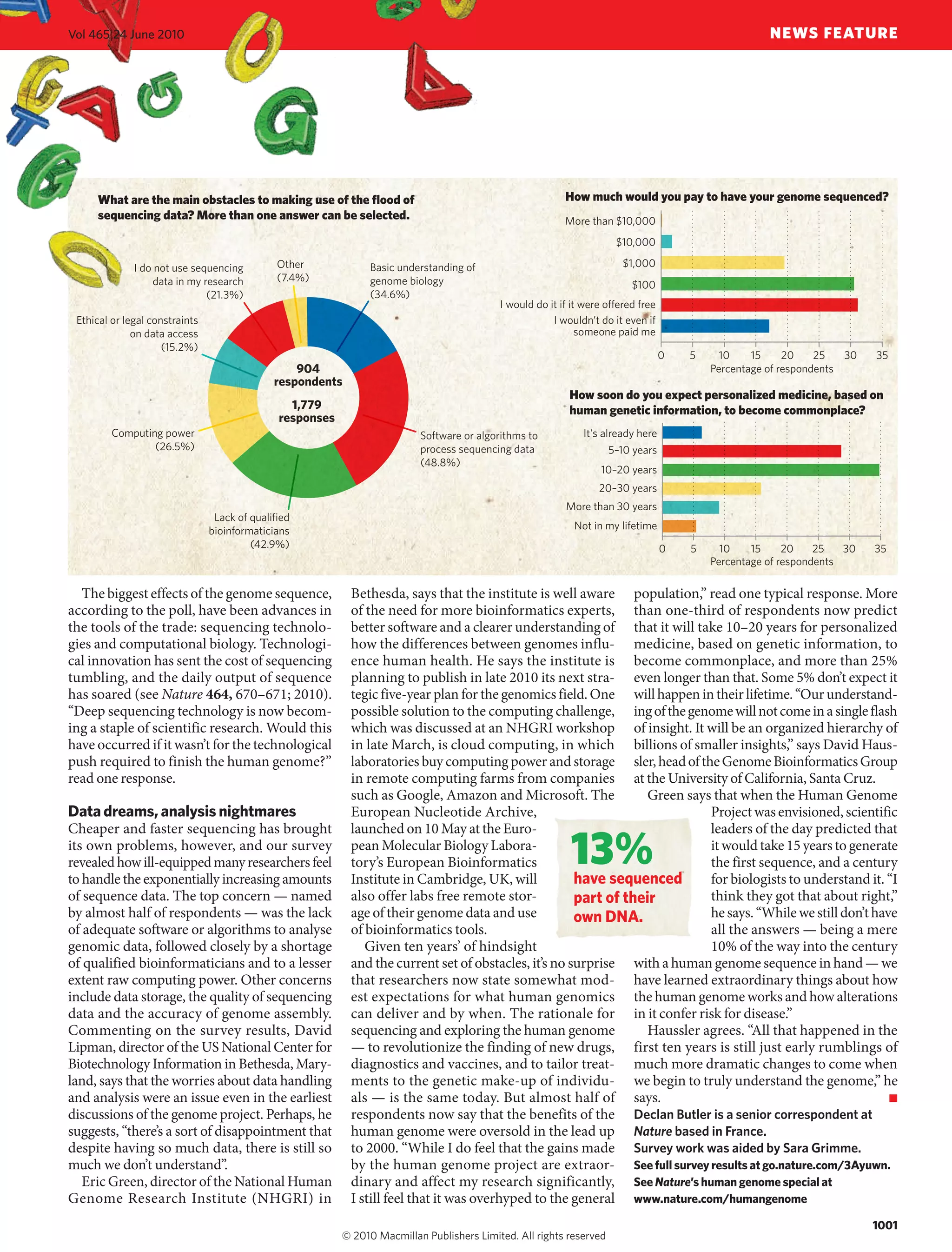 Science after the sequence | PDF