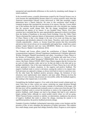 Science and development of chaos theory | PDF