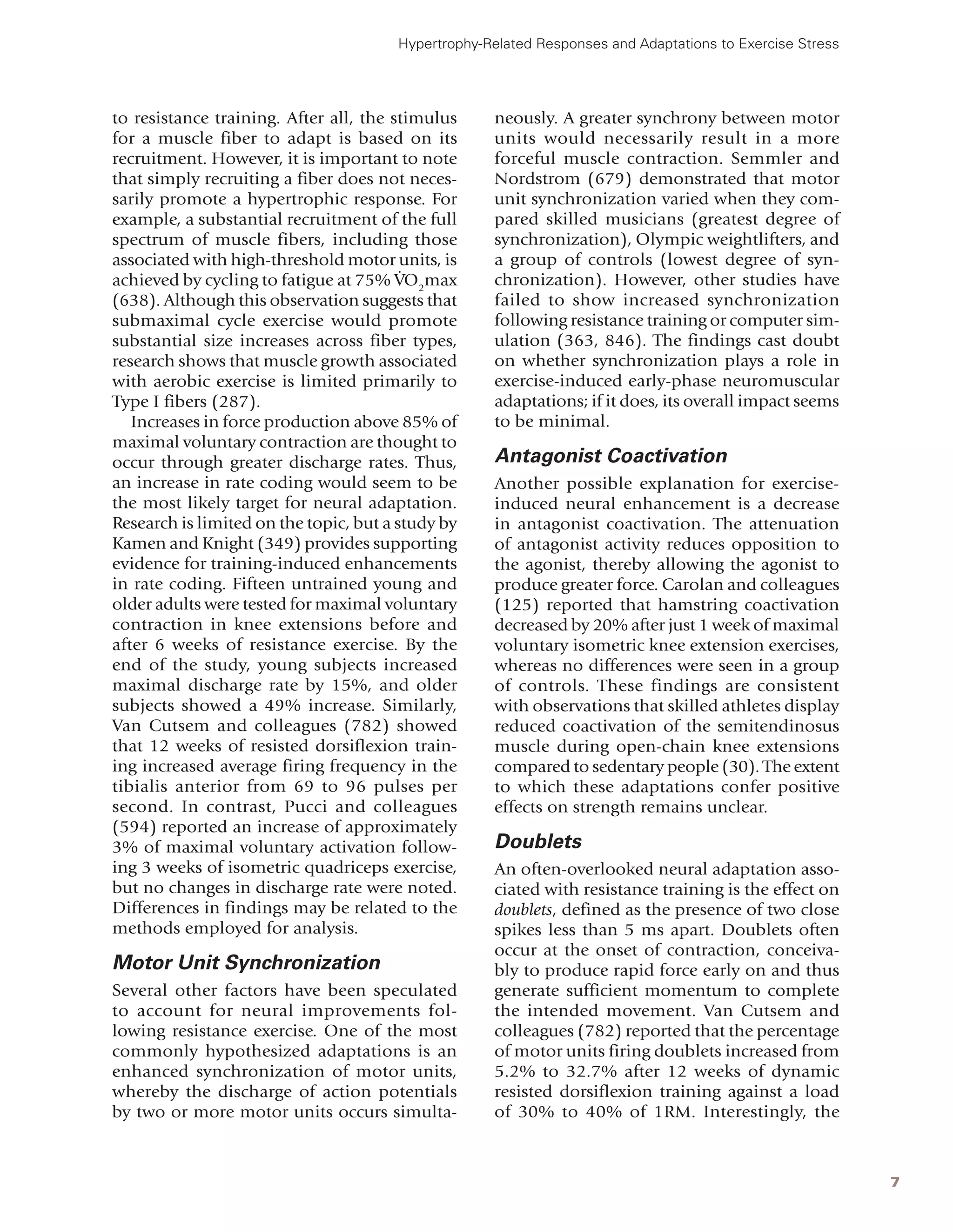 Science and development of muscle hypertrophy | PDF