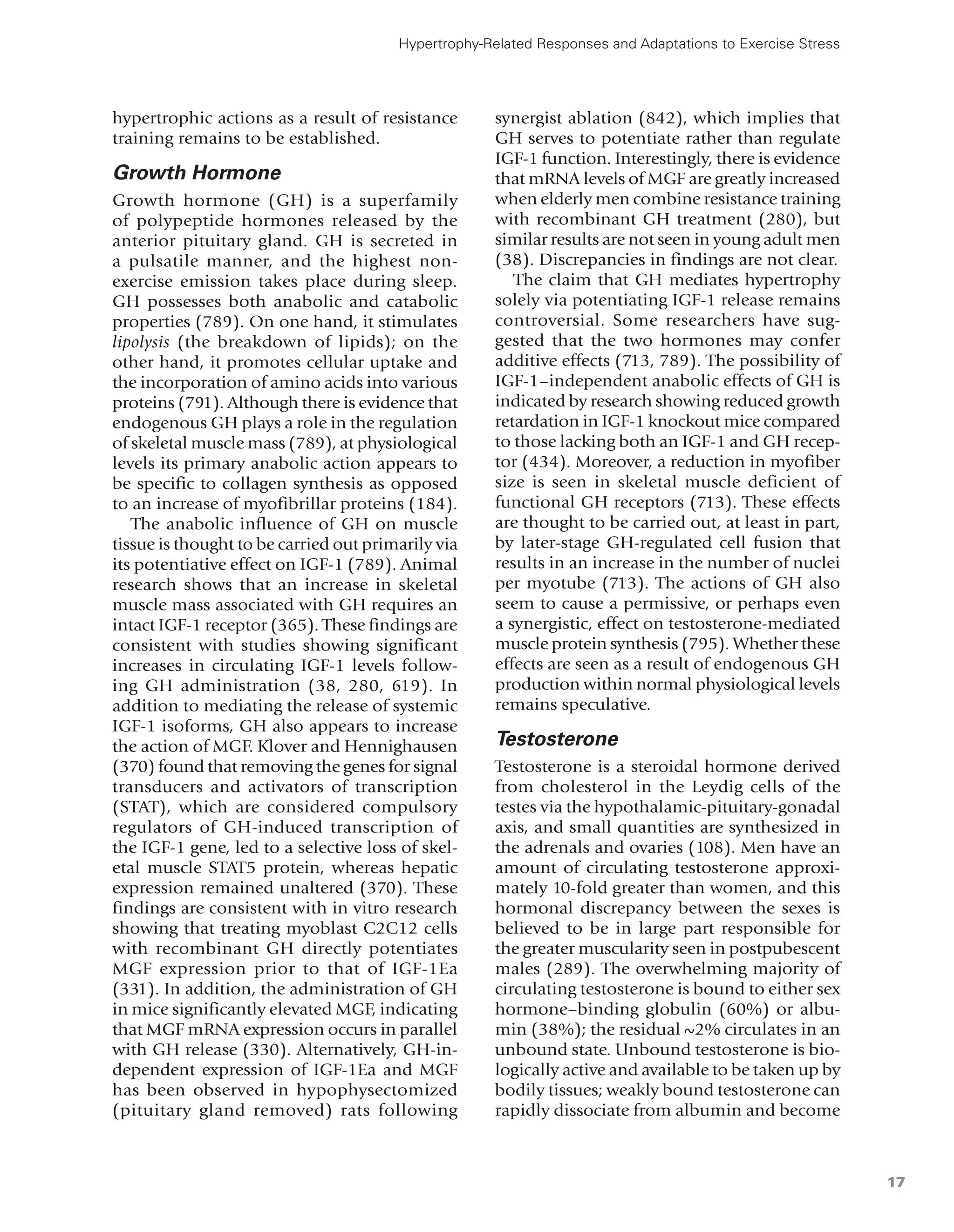 Science and development of muscle hypertrophy | PDF