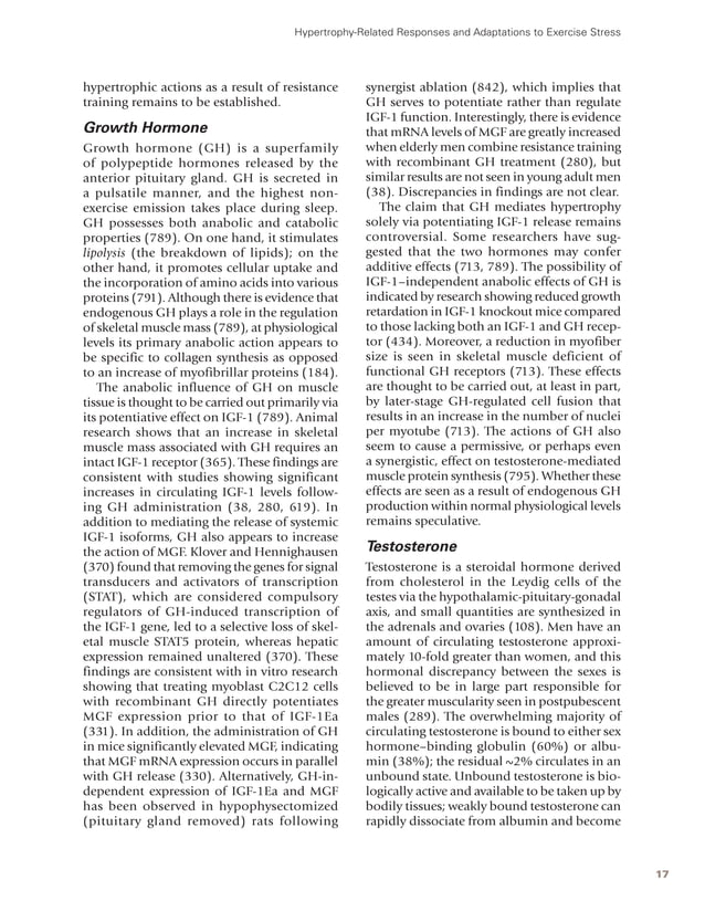 Science and development of muscle hypertrophy | PDF