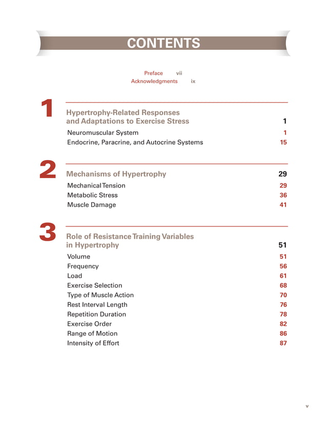 Science and development of muscle hypertrophy | PDF