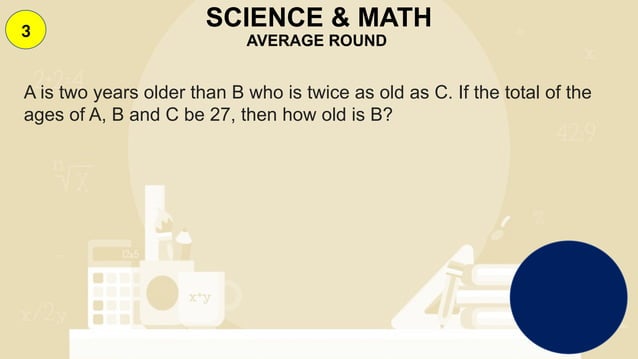 SCIENCE AND MATHEMATICS QUIZ BEE FOR STUDENTS.pptx