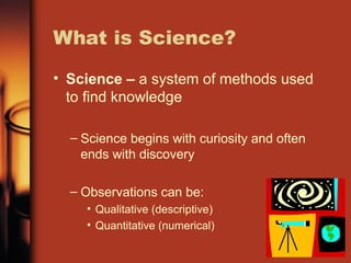 Science and Me PowerPoint Presentation... | PPT