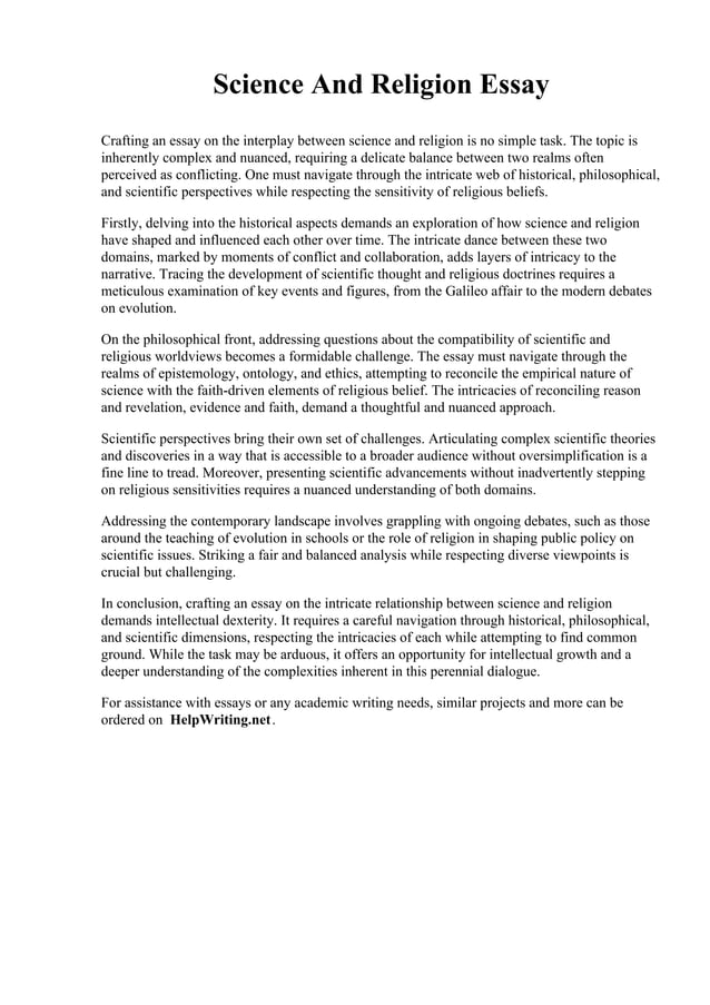 Science And Religion Essay.pdf