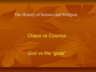 Science And Christianity Coexist