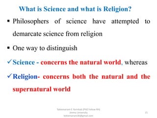 Philosophy of Science and Religion | PDF