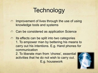 Science and Technology | PPTX