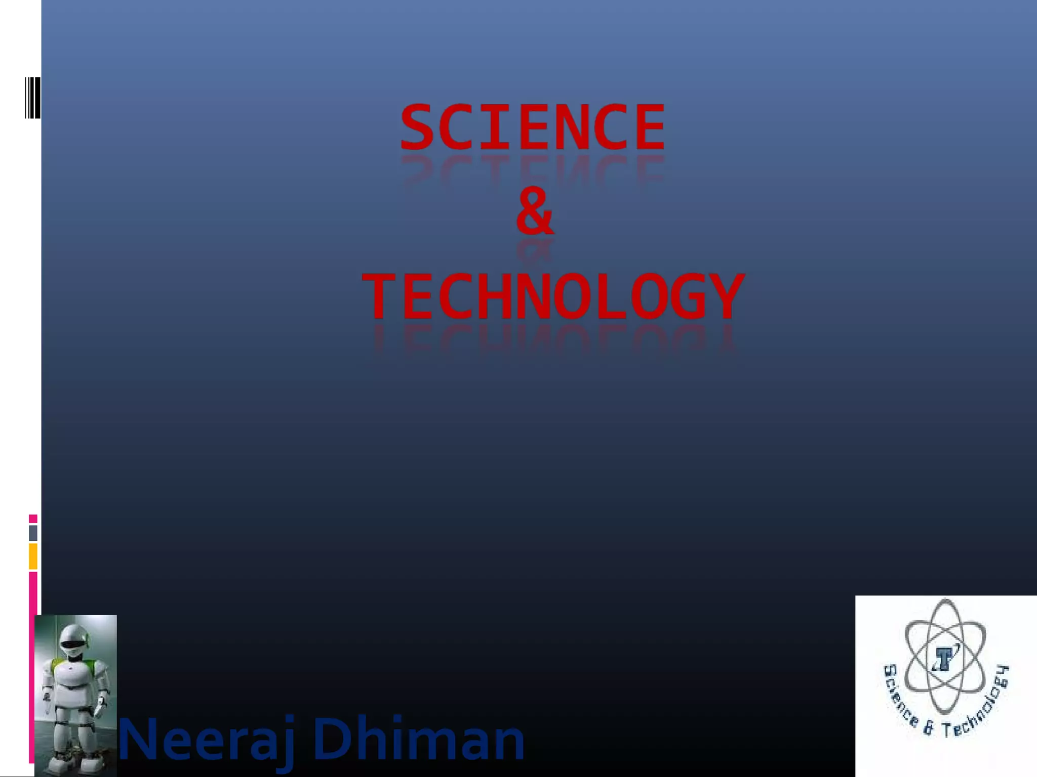 Science and technology | PPT