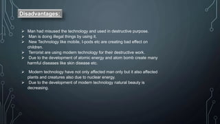 Science and technology | PPTX