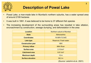Science and Technology Inputs for Powai Lake.ppt