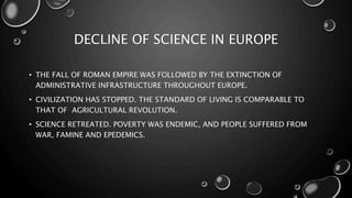 Science and technology in the middle ages | PPTX