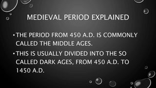 Science and technology in the middle ages | PPTX