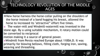 Science and technology in the middle ages | PPTX