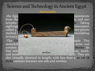 Science and technology of ancient civilizations | PPTX