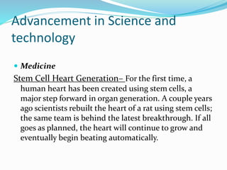 Science and technology | PPTX