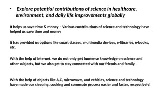 Science And Technology_ Unit 11.pptx THCS | PPTX