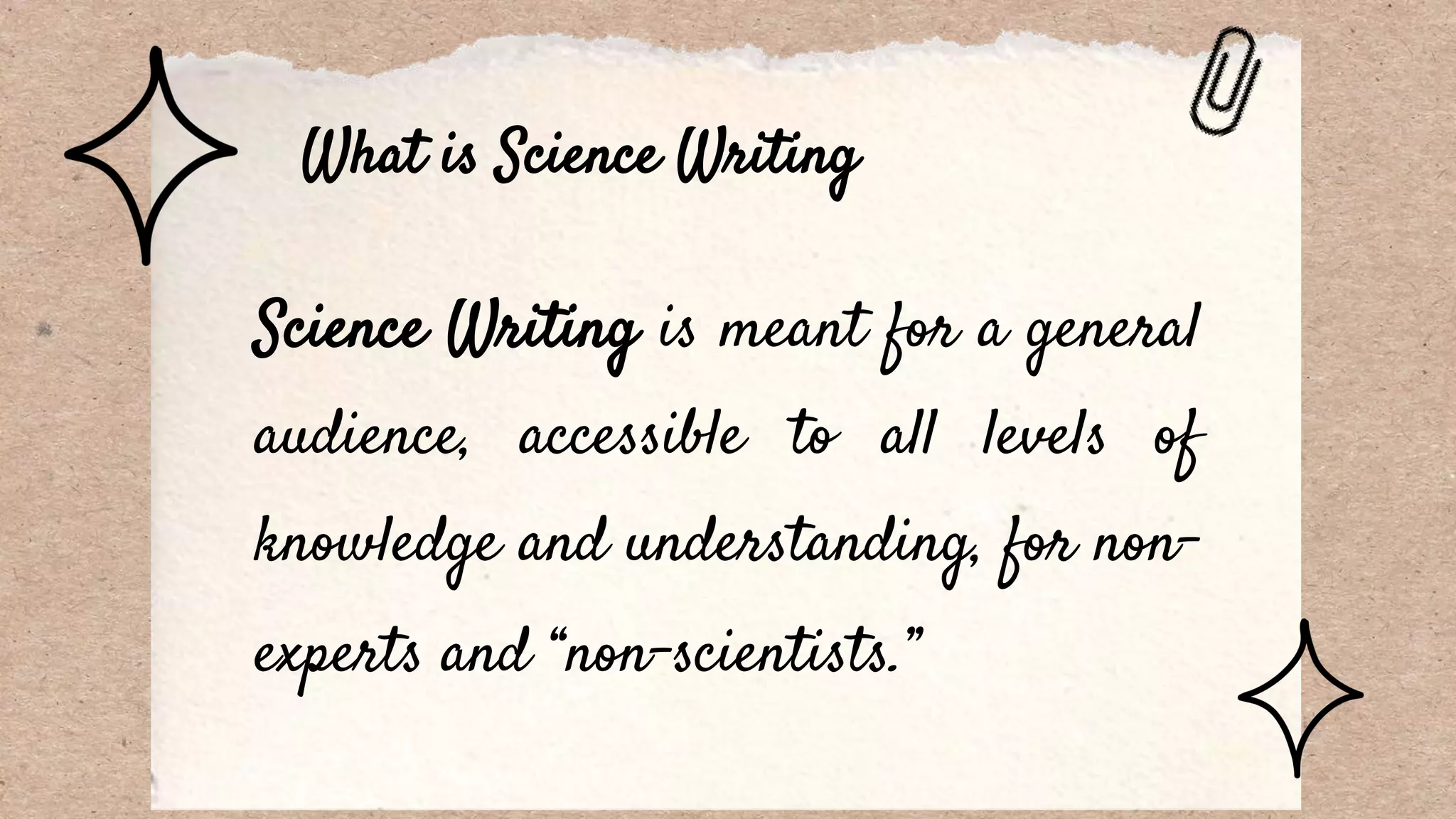 Science And Technology Writingpptx