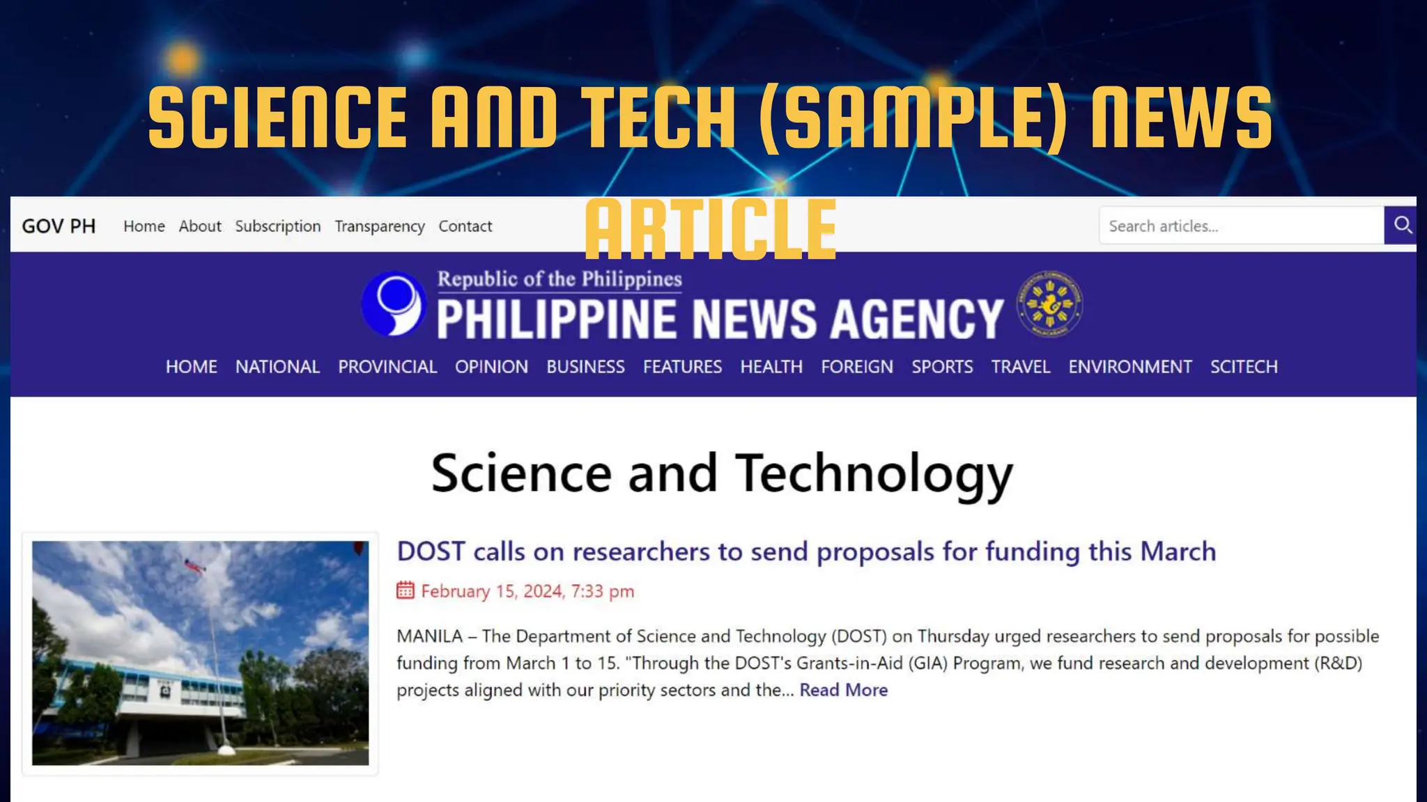 Science and Technology Writing 2024.pptx