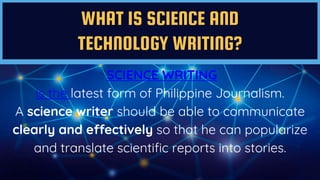 Science and Technology Writing 2024.pptx